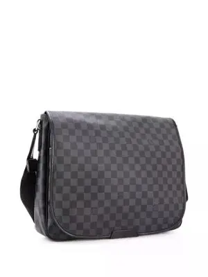 LOUIS VUITTON Daniel Messenger Bag Damier Graphite Gm Crossbody Bag