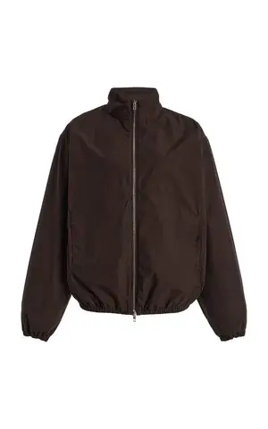 LESET Kyoto Cotton Windbreaker Jacket - Brown
