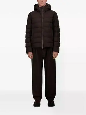 Herno Water-repellent Pleated Tailored Trousers
