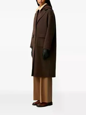 Claudie Pierlot Long Tailored Collar Wool Coat
