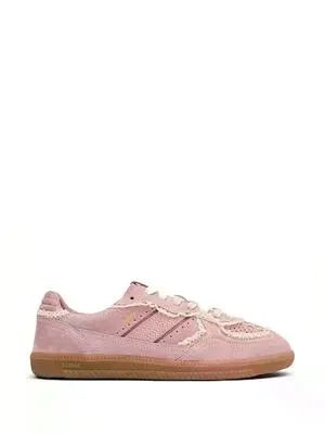 ALOHAS Lace-detail Leather Sneakers