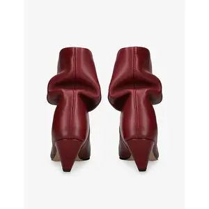 ANONYMOUS COPENHAGEN Vully Leather Heeled Ankle Boots