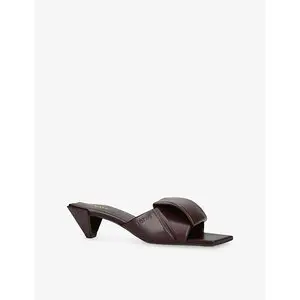 Loewe Origami Slide 45 Leather Mules