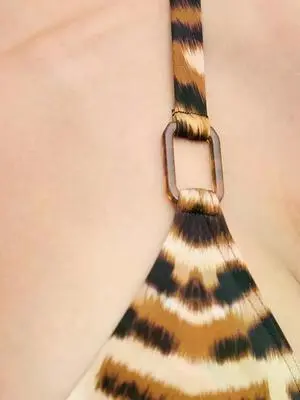 Chantelle Vita Tiger-print Bikini Top