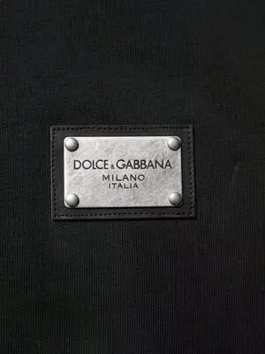 Dolce & Gabbana Logo-plaque Zip-up Hoodie