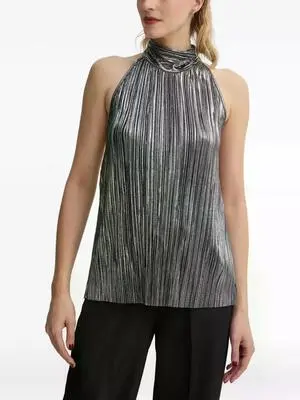 BRUUNS BAZAAR Groundberry Duro Pleated Halterneck Top