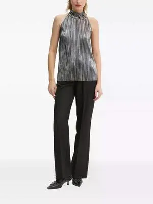 BRUUNS BAZAAR Groundberry Duro Pleated Halterneck Top