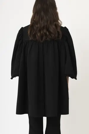Arakii Pleated Frill Trench Coat
