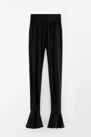 Arakii Sheer Ruffle Tights