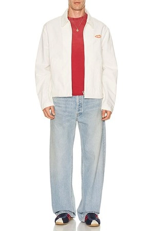 Kenzo Loves Zipped Coach Jacket - Ecru