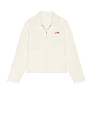 Kenzo Loves Zipped Coach Jacket - Ecru