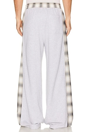 FENG CHEN WANG Patched Panel Jersey Trousers