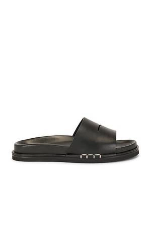 JW Anderson Loafer Fussbett Slide - Black