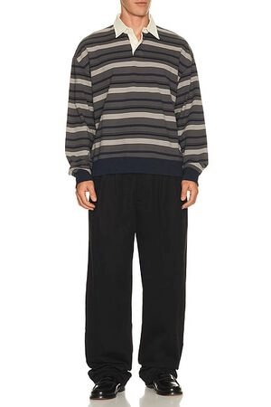 Nn07 David Polo 30043 - Grey Stripe