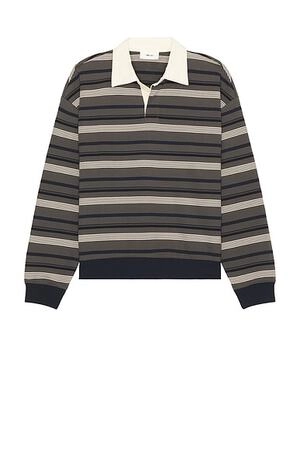 Nn07 David Polo 30043 - Grey Stripe