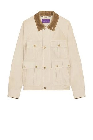 Ralph Lauren Purple Label Pembroke Suede Jacket