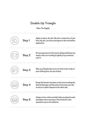 NOOD Double Up Triangle Inserts