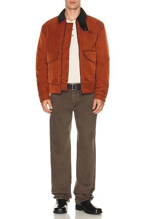 Fred Perry Nylon Caban Jacket - Brandy
