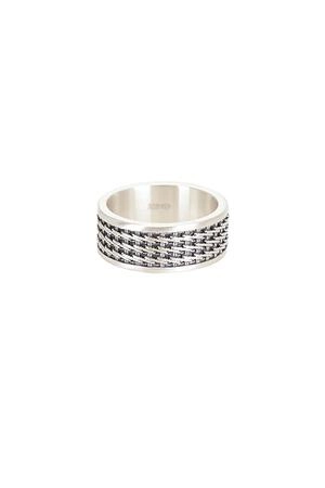 SERGE DENIMES Kusari Ring - Silver