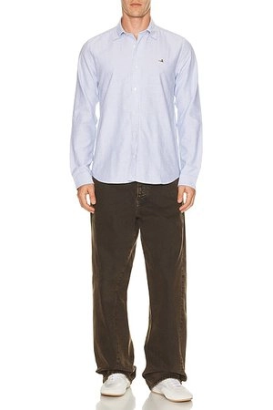 EDMMOND STUDIOS Duck Striped Shirt
