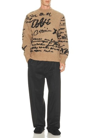 Oas Pico Pino Crewneck Sweater - Light Brown