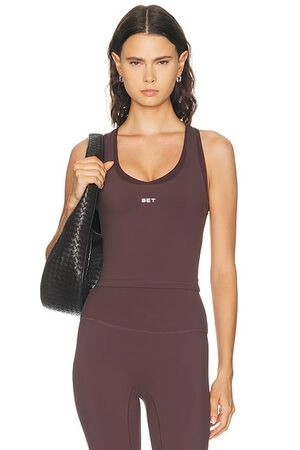 SET ACTIVE Sportbody Sporty Gym Tank Top - Cacao