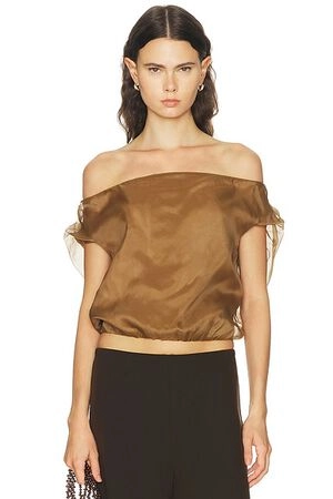 Staud Larissa Silk Top