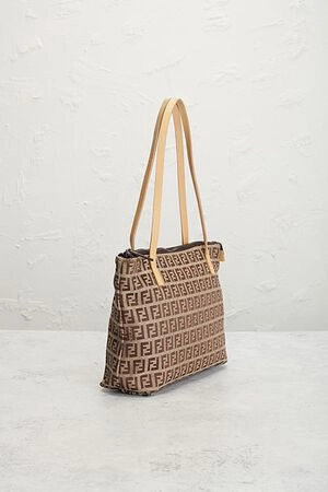 Fendi Zucchino Tote Bag