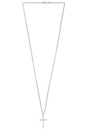 SERGE DENIMES Cross Necklace - Silver
