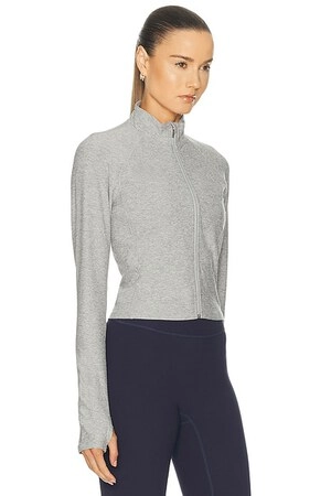 Beyond Yoga Spacedye High Definition Jacket - Silver Mist