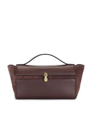 Savette Trapeze Pochette Bag - Coffee