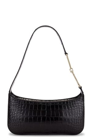 TOM FORD Tumbled Soft Printed Croc Small Shoulder Bag