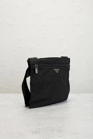 Prada Tessuto Flat Messenger Bag