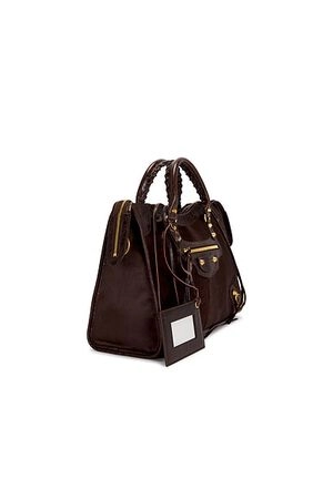 Balenciaga Le City Medium Bag - Mid Brown
