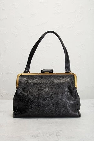 Prada Berlino Cerniera Frame Shoulder Bag