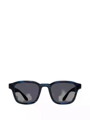 Barton Perreira Winton Square-frame Sunglasses - Blue