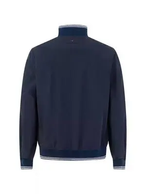 Paul & Shark Stripe-trim Zip-up Bomber Jacket