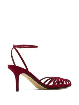 ALEVI MILANO Blake Caged Suede Sandals