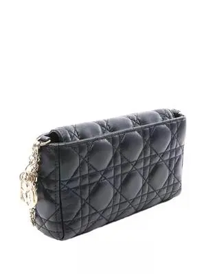 Dior 2010-2026 Lambskin Cannage Crossbody Bag