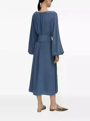 JOSEPH Cupid Silk Midi Dress