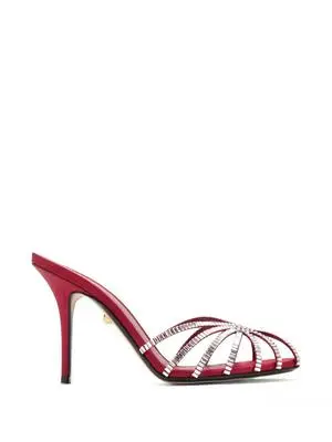 ALEVI MILANO Emily Crystal-embellished Sandals - Red