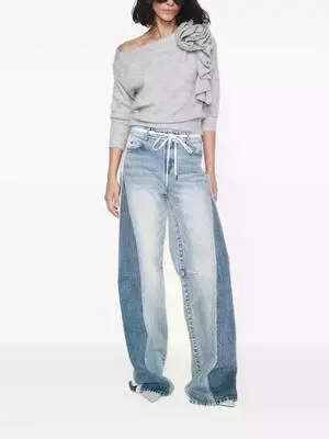 Hellessy Tay Panelled Drawstring Jeans
