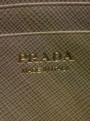 Prada 2013-2026 Saffiano Wallet On Strap Crossbody Bag