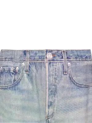 Rag & Bone Faded-effect Wide-leg Jeans