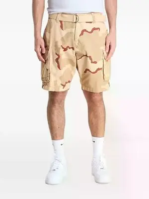 Alpha Industries Camouflage-print Cargo Shorts - Multicolour