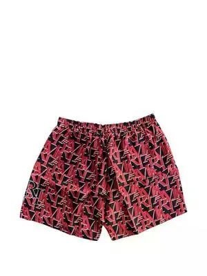 Amiri Logo-print Shorts - Black