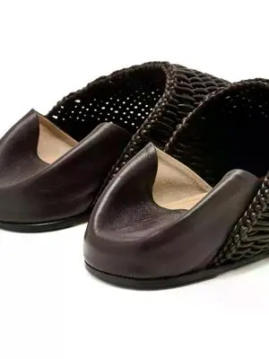 JW Anderson Woven-design Loafers