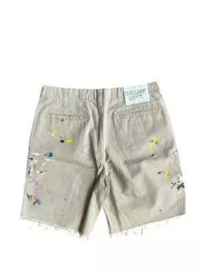 GALLERY DEPT. Workshop Paint-splatter Shorts