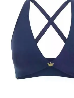 Adidas Logo-plaque Cross-back Sports Bra