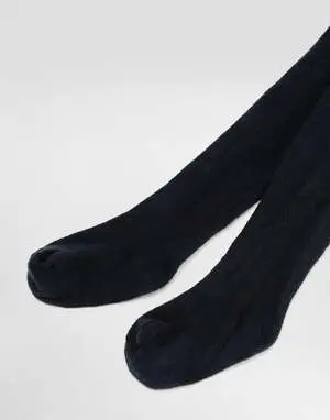 Dolce & Gabbana Perforated Tights With Dg Logo Accessories